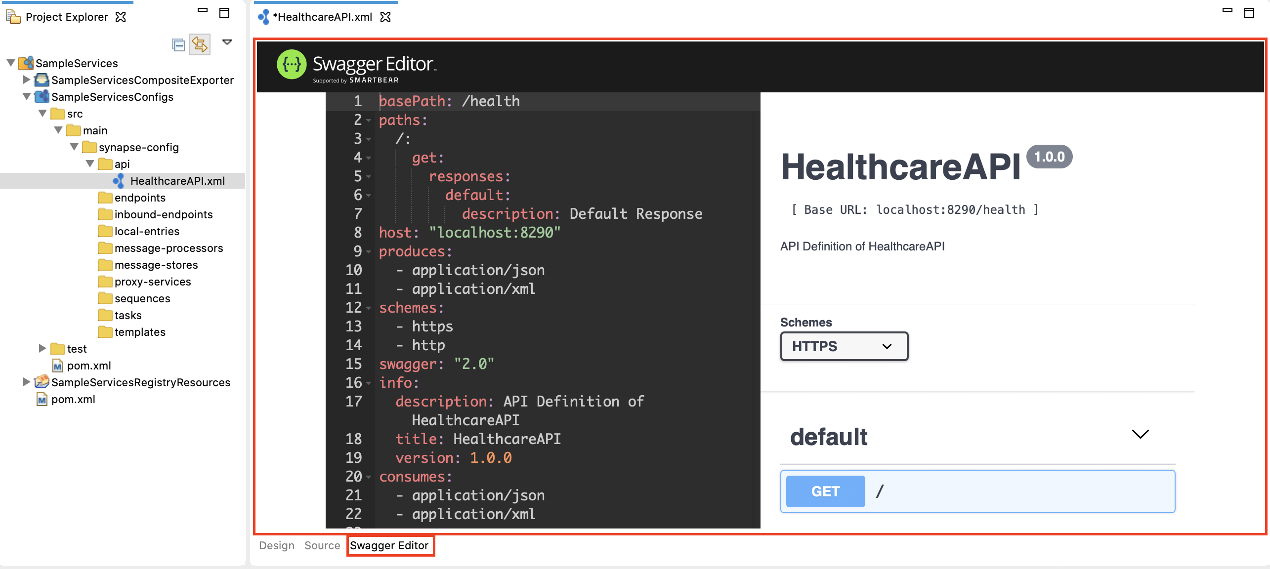Creating a REST API - WSO2 Enterprise Integrator Documentation